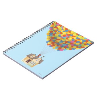 Disney Pixar UP | Balloon House Pastel Notebook | Zazzle
