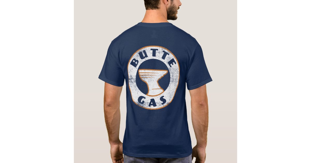 Disney Pixar's Cars | Butte Gas Logo T-Shirt | Zazzle