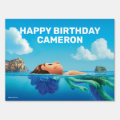Disney Pixar's Luca Birthday Sign | Zazzle