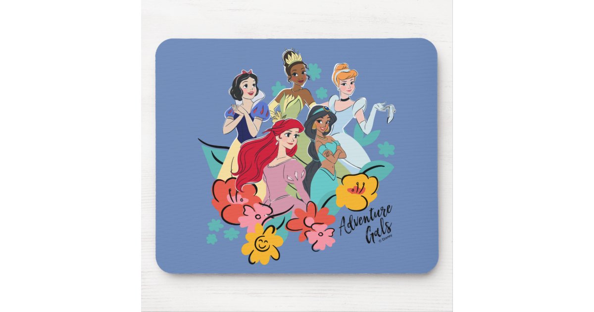 Disney Princess Adventure Gals Mouse Pad | Zazzle
