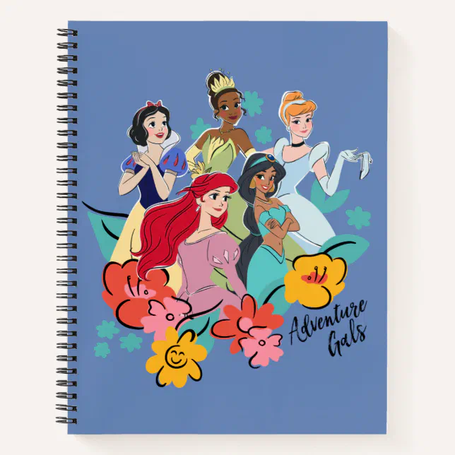 Disney Princess Adventure Gals Notebook | Zazzle