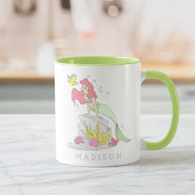 Disney Princess Ariel | Simple and Modern Mug | Zazzle
