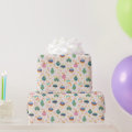 Disney Princess Christma Ornament Pattern Wrapping Paper | Zazzle