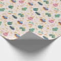Disney Princess Christma Ornament Pattern Wrapping Paper | Zazzle