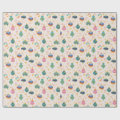 Disney Princess Christma Ornament Pattern Wrapping Paper | Zazzle