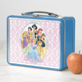 Disney Princess | Cinderella Featured Center Metal Lunch Box | Zazzle