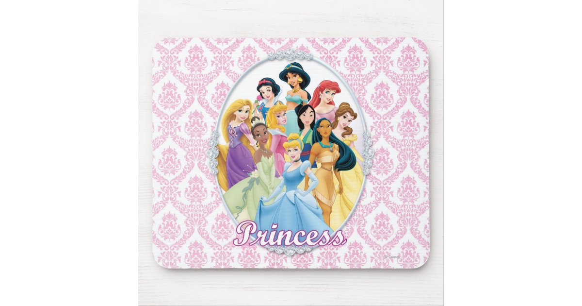 Disney Princess | Cinderella Featured Center Mouse Pad | Zazzle