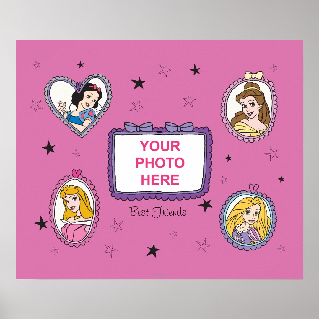 Disney Princess Customizable Poster | Zazzle