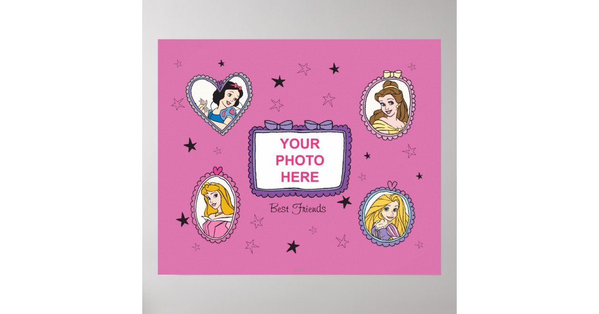 Disney Princess Customizable Poster | Zazzle