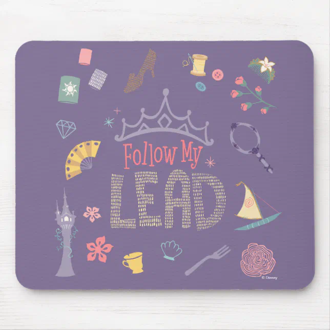 Disney Princess | Follow My Lead Mouse Pad | Zazzle