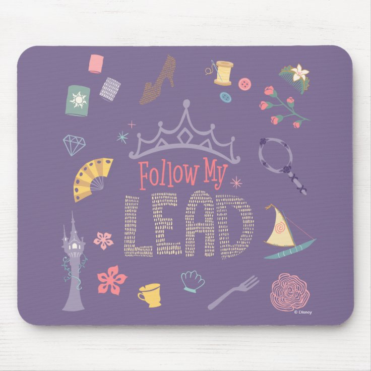 Disney Princess | Follow My Lead Mouse Pad | Zazzle