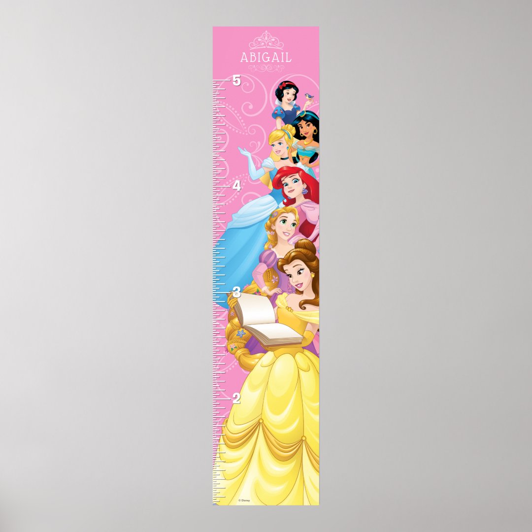 Disney Princess | Growth Chart | Zazzle