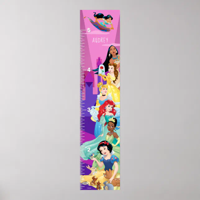 Disney Princess | Growth Chart | Zazzle