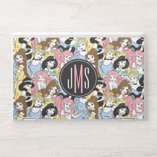 Disney Princess | Monogram Oversized Pattern HP Laptop Skin | Zazzle