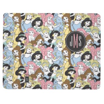 Disney Princess | Monogram Oversized Pattern Journal | Zazzle