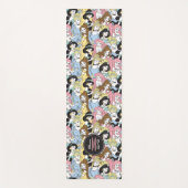 Disney Princess | Monogram Oversized Pattern Yoga Mat | Zazzle