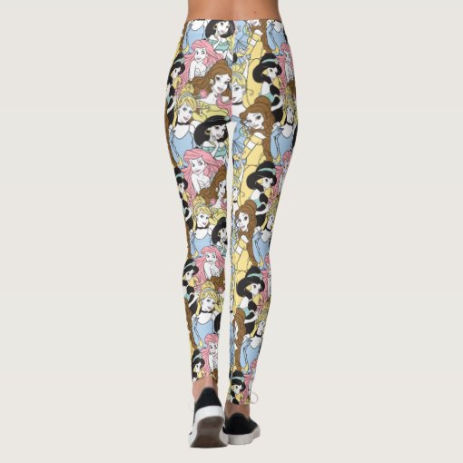 Disney Princess | Oversized Pattern Leggings | Zazzle