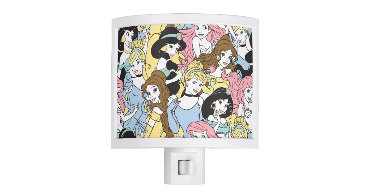 Disney Princess | Oversized Pattern Night Light | Zazzle