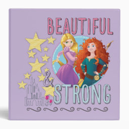 Disney Princess | Rapunzel and Merida Binder | Zazzle