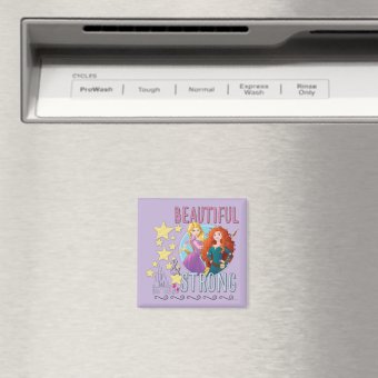 Disney Princess | Rapunzel and Merida Magnet | Zazzle