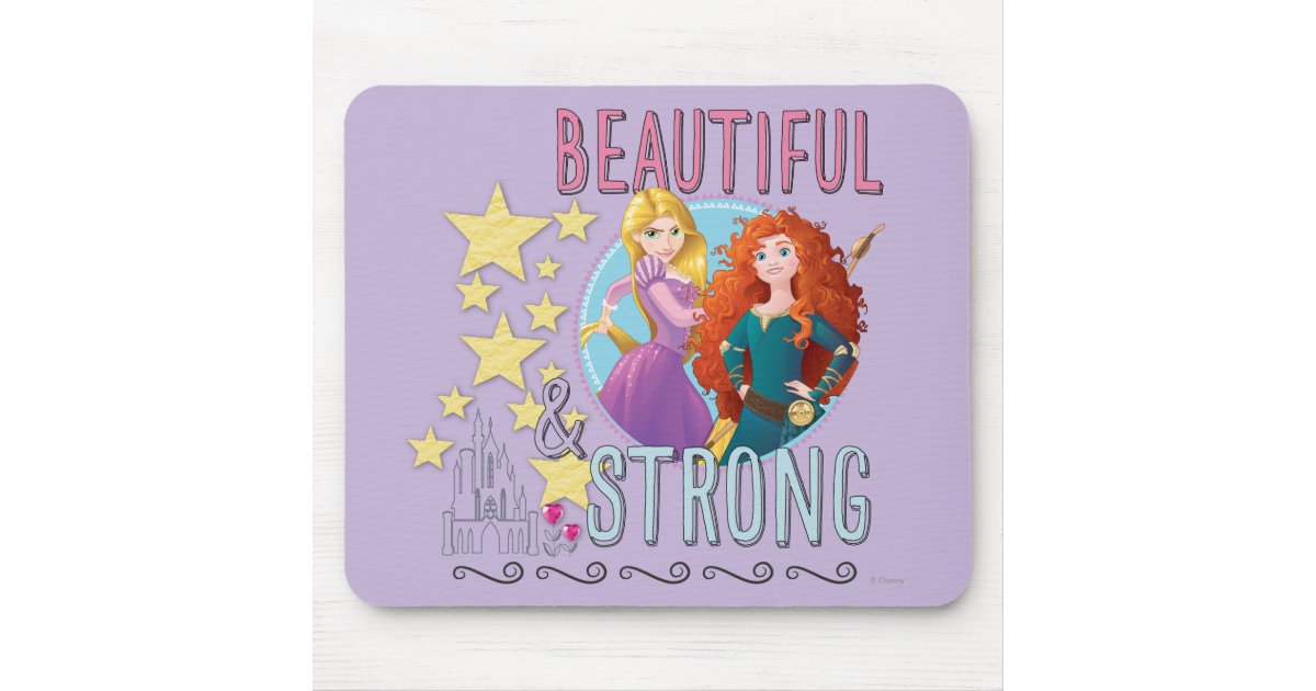 Disney Princess | Rapunzel and Merida Mouse Pad | Zazzle