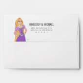 Disney Princess Rapunzel Birthday Envelope | Zazzle