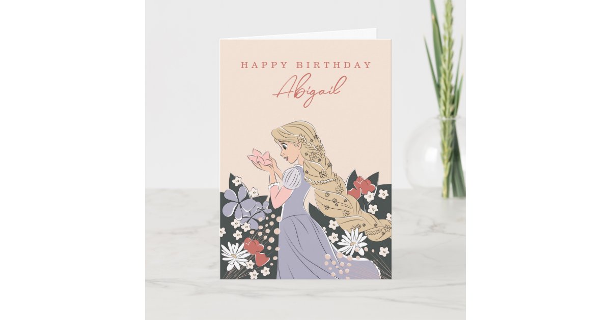Disney Princess Rapunzel Card | Zazzle