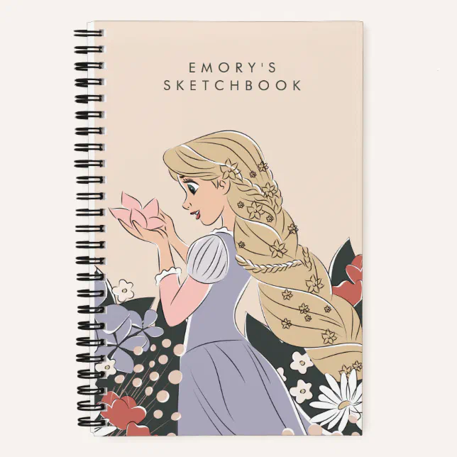 Disney Princess Rapunzel | Sketchbook Notebook | Zazzle