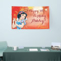 Disney Princess Snow White Birthday Banner | Zazzle