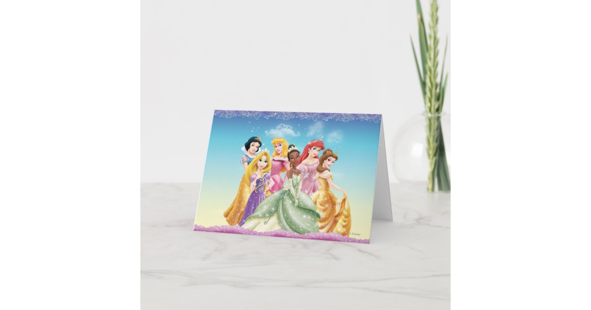 Disney Princess | Tiana Featured Center Card | Zazzle