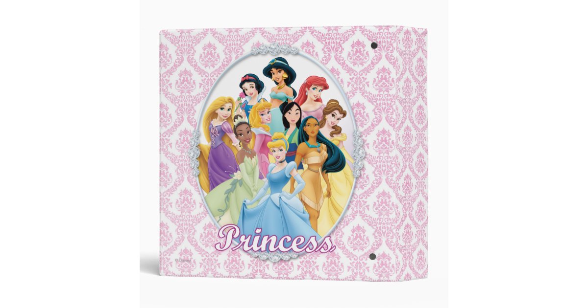 Disney Princesses 11 Vinyl Binder | Zazzle