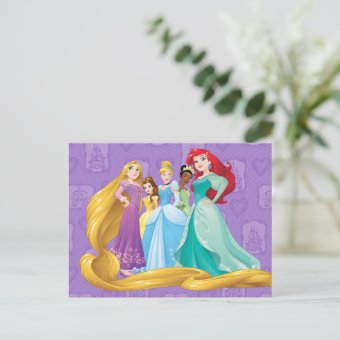 Disney Princesses | Fearless Is Fierce Postcard | Zazzle