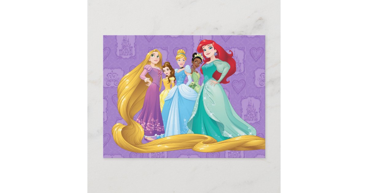 Disney Princesses | Fearless Is Fierce Postcard | Zazzle