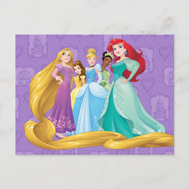 Disney Princesses | Fearless Is Fierce Postcard | Zazzle