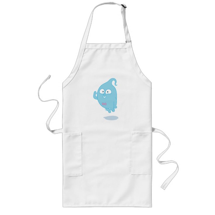 Disney | Vampirina - Demi - Cute Spooky Ghost Long Apron | Zazzle