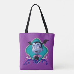 Disney | Vampirina - Vee - Gothic Floral Tote Bag | Zazzle