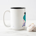 Disney | Vampirina - Vee - Gothic Floral Two-Tone Coffee Mug | Zazzle