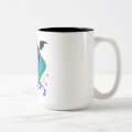 Disney | Vampirina - Vee - Gothic Floral Two-Tone Coffee Mug | Zazzle