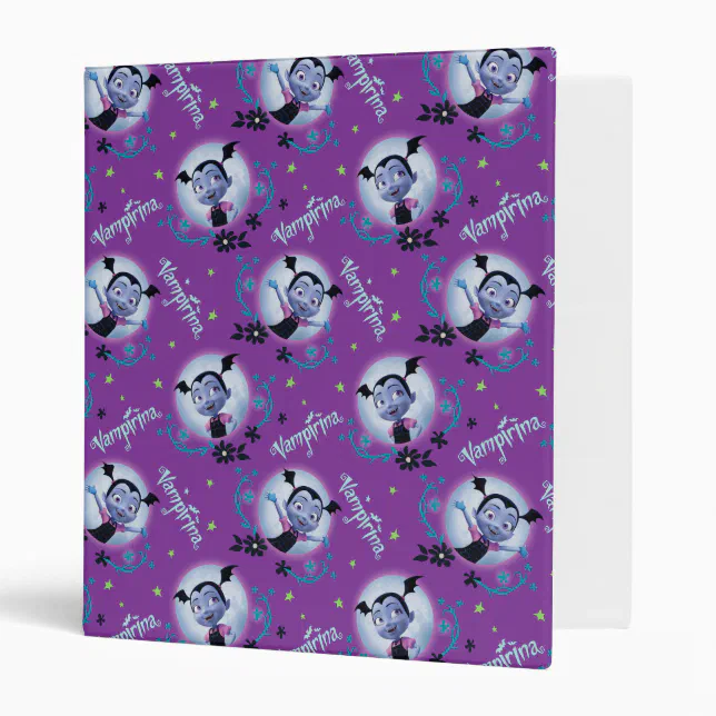 Disney | Vampirina - Vee - Gothic Pattern Binder | Zazzle