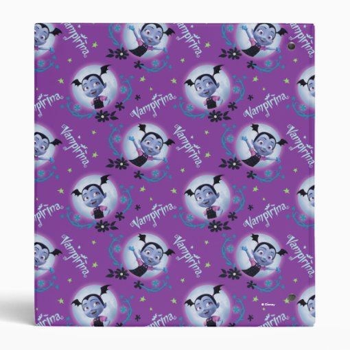 Disney | Vampirina - Vee - Gothic Pattern Binder | Zazzle