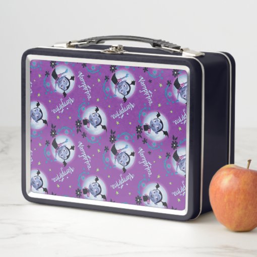 Disney | Vampirina - Vee - Gothic Pattern Metal Lunch Box | Zazzle