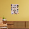 Disney Villains Birthday - Pink - Welcome Poster | Zazzle