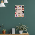 Disney Villains Birthday - Pink - Welcome Poster | Zazzle