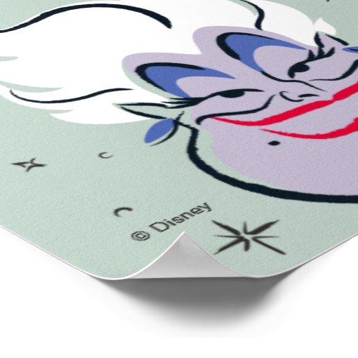 Disney Villains Birthday - Sage Green - Welcome Poster | Zazzle