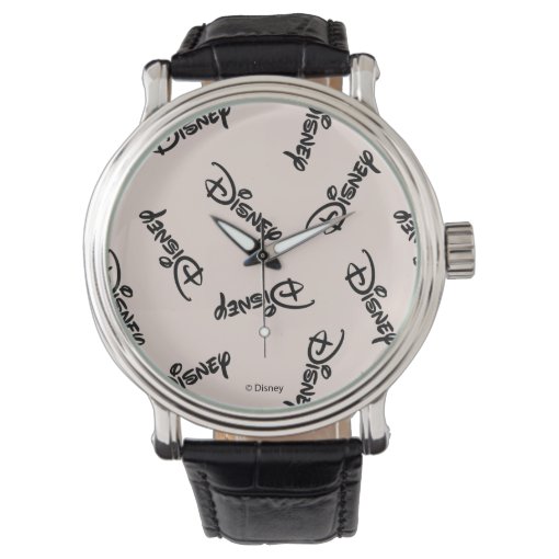 Disney Word Logo Pattern Watch | Zazzle