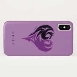Disney's Descendants | Mal Dragon Heart Case-Mate iPhone Case | Zazzle
