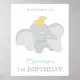Disney's Dumbo | Birthday Welcome Sign | Zazzle