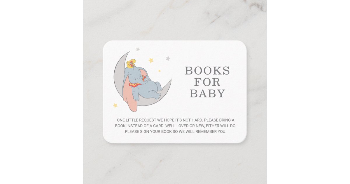 Disney's Dumbo | Over the Moon Place Card | Zazzle