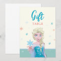 Disney's Elsa from Frozen Girls Birthday Note Card | Zazzle