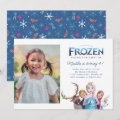 Disney's Frozen Characters Birthday - Photo Invitation | Zazzle
